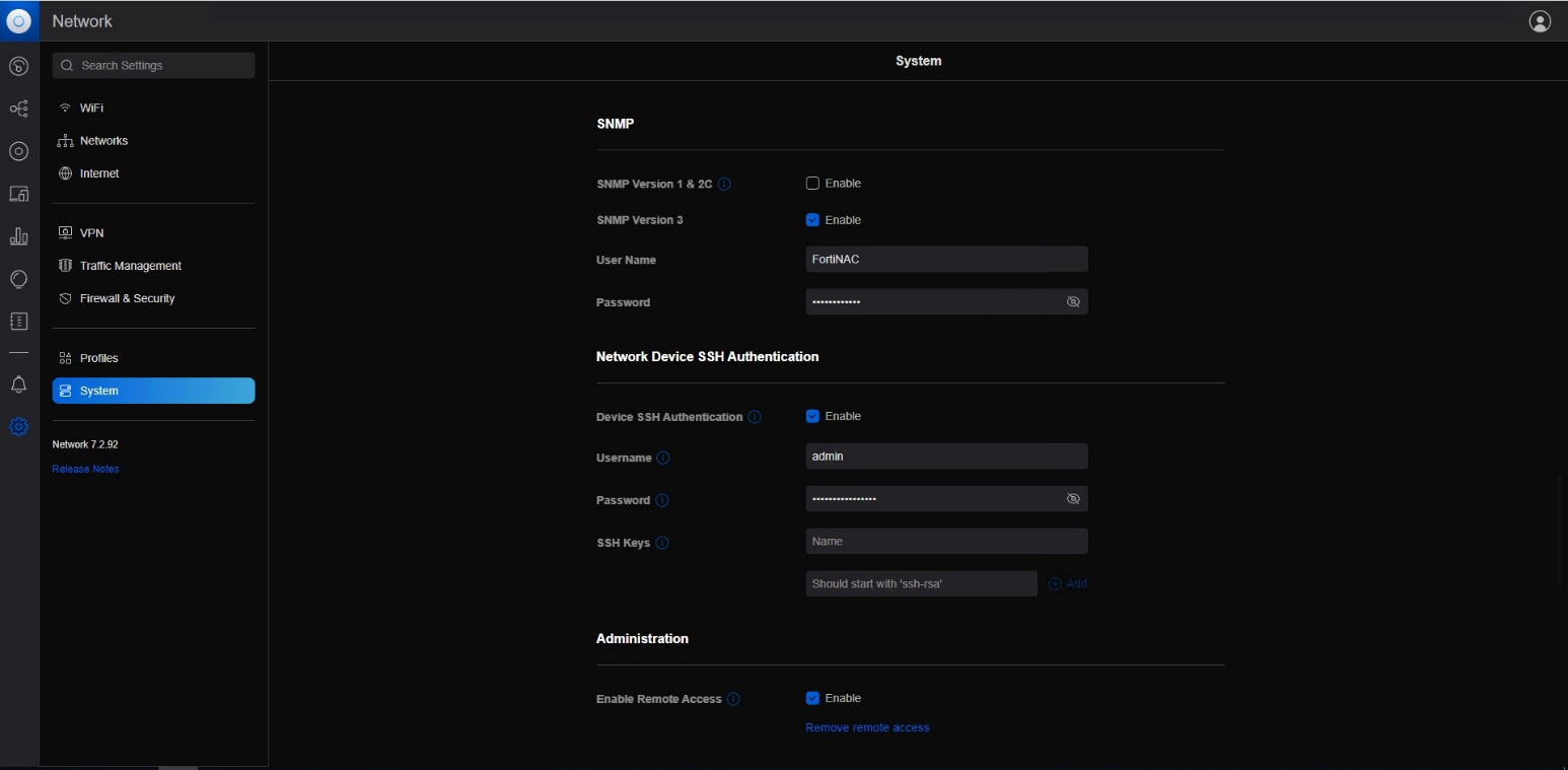 General Configuration Notes | FortiNAC-F 7.6.0 | Fortinet Document Library