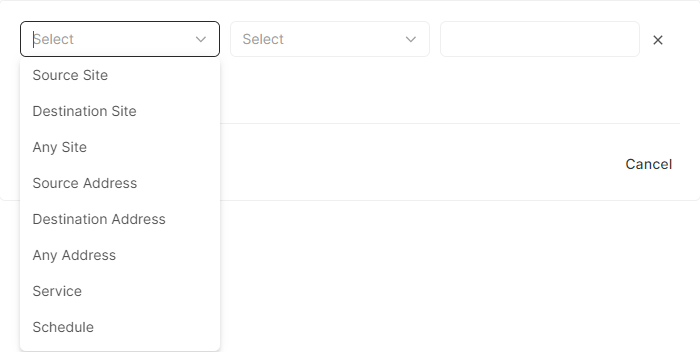 Viewing policies | Overlay-as-a-Service 24.3.0 | Fortinet Document Library