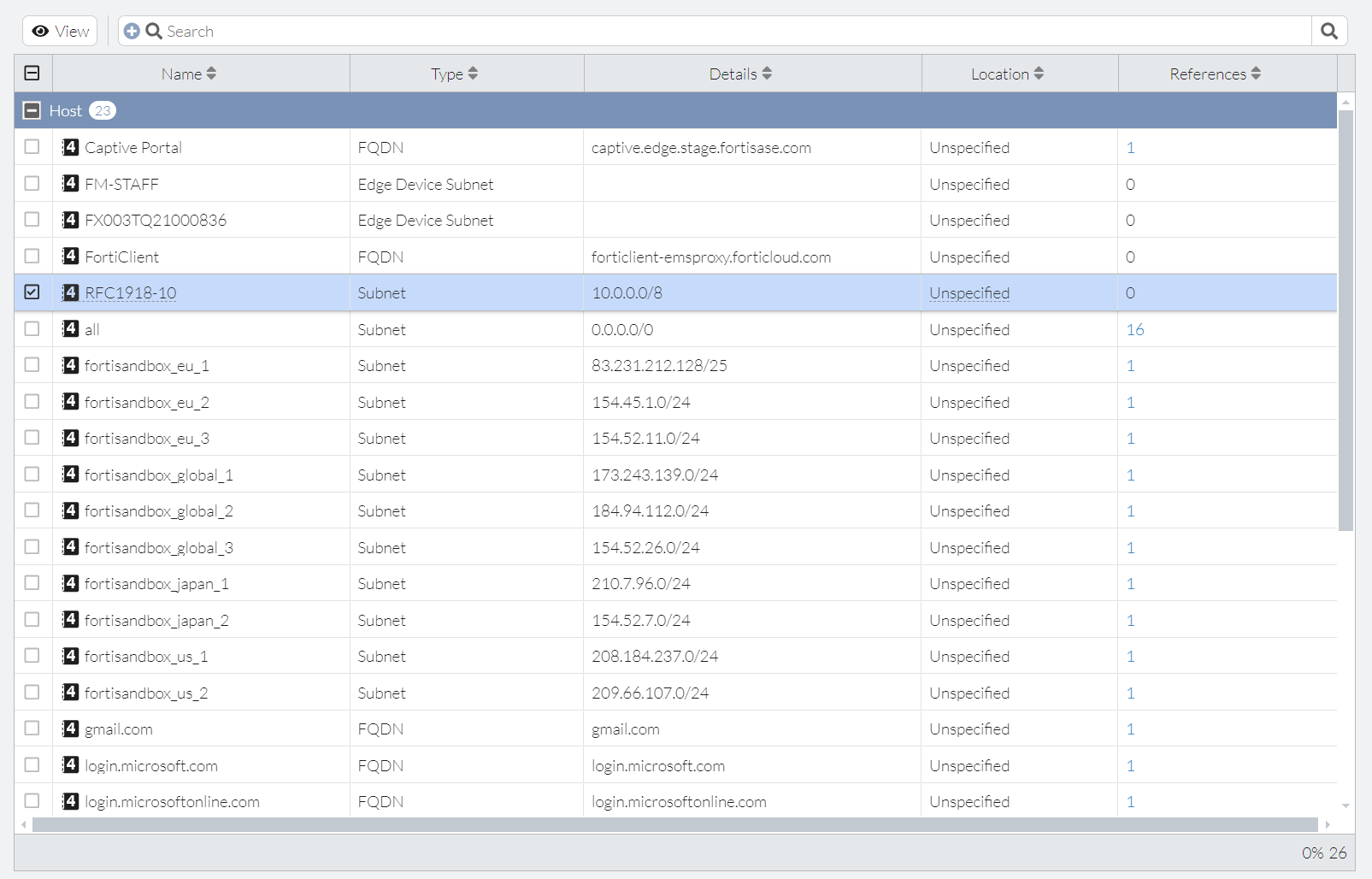 Verifying configuration updates performed using central management ...