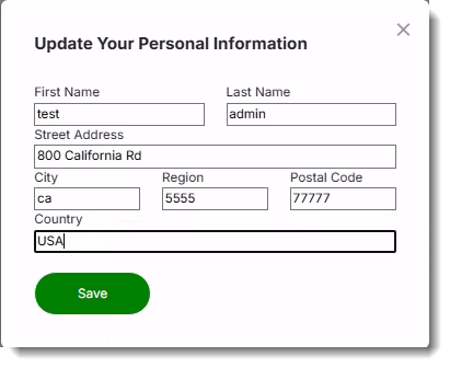 Update end-user profile | FortiToken Cloud | Fortinet Document Library