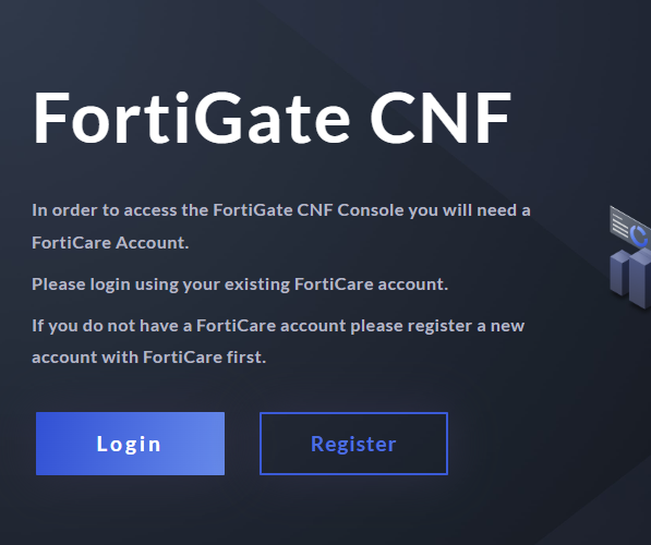 AWS Marketplace subscribe quicklaunch workflow 23.3.b | FortiGate CNF ...
