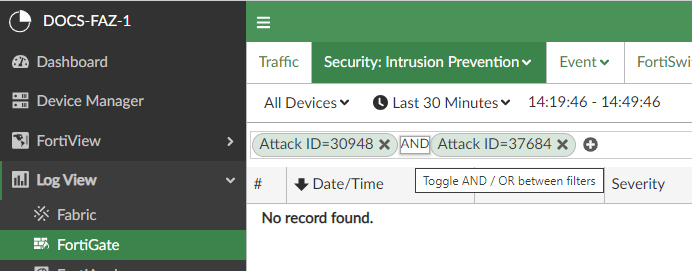 Managing IPS signature updates as an IPS administrator | FortiManager 7 ...