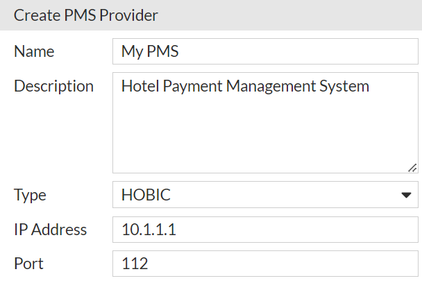 Hotel Property Management System (PMS) | FortiGuest 1.1.0