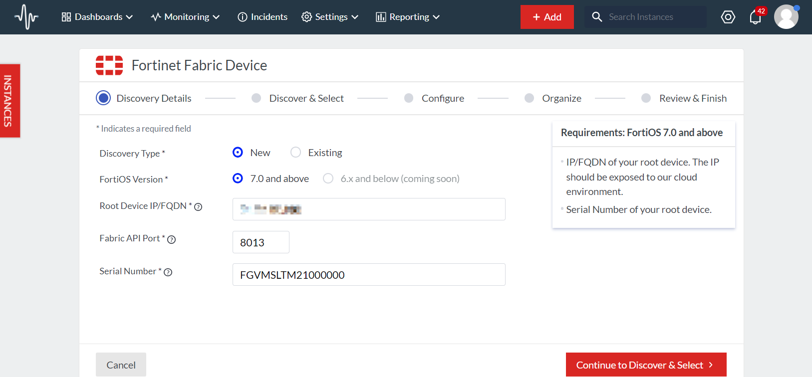Configuring FortiMonitor | FortiGate / FortiOS 7.4.6 | Fortinet ...