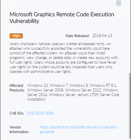 Viewing details about vulnerabilities | FortiClient 7.4.3 | Fortinet ...
