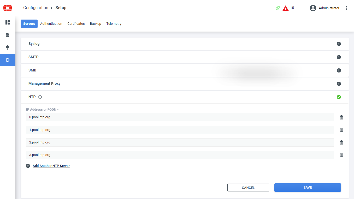 NTP | FortiPolicy 7.2.4