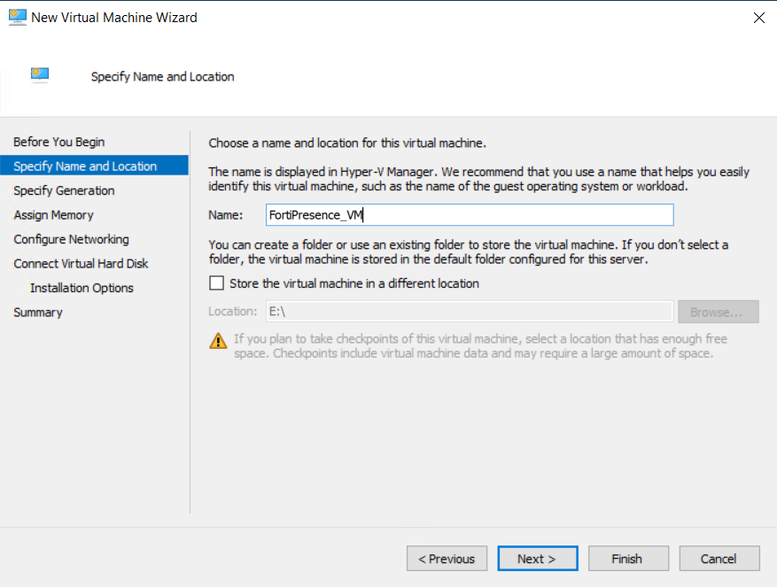 Installing FortiPresence VM on Hyper-V | FortiPresence VM 3.0.0 ...