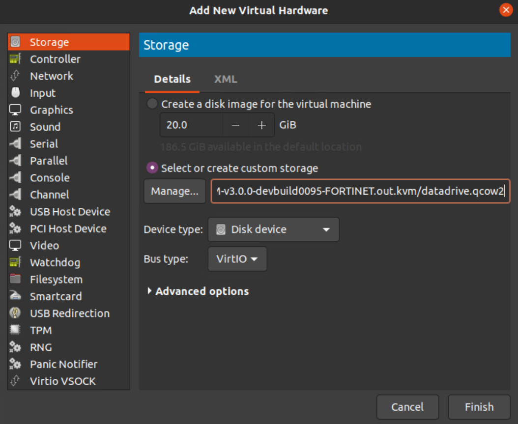 Installing FortiPresence VM on KVM | FortiPresence VM 3.0.0 | Fortinet ...