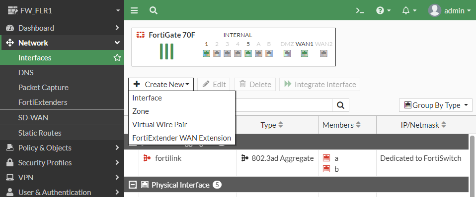 VLANs | FortiGate / FortiOS 7.0.0