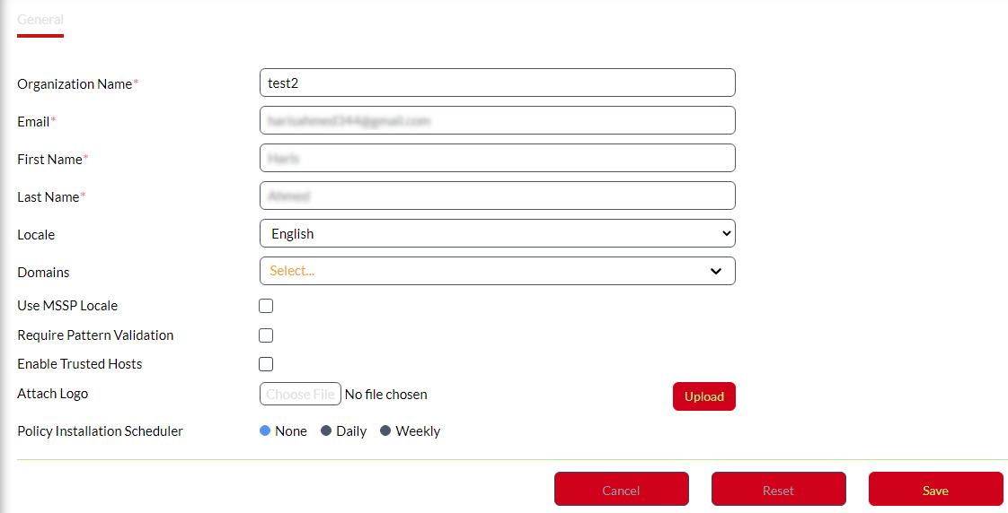 Color scheme options | FortiPortal 7.4.3 | Fortinet Document Library