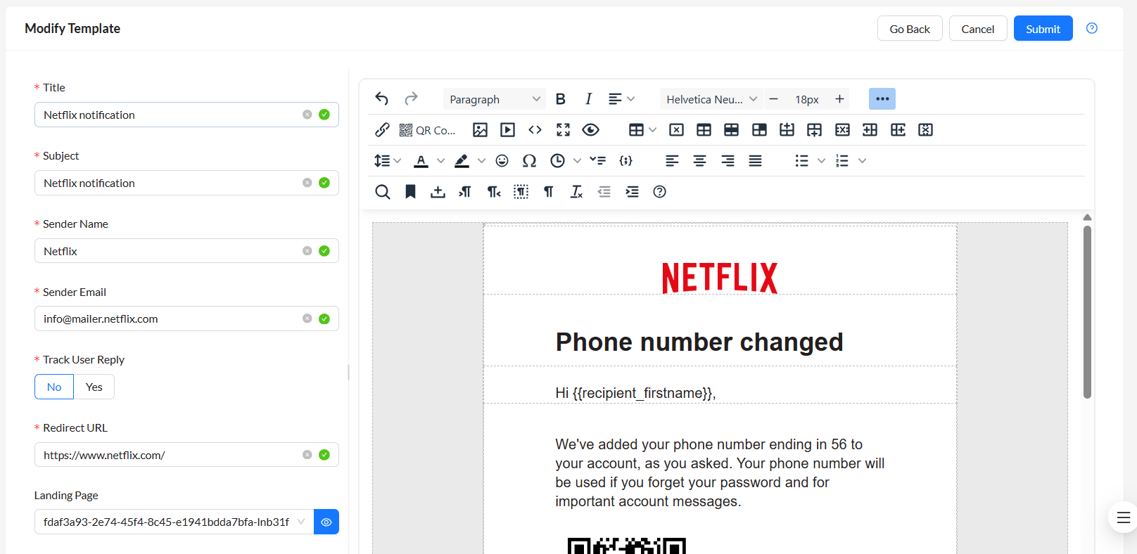 Templates | FortiPhish 25.1.0 | Fortinet Document Library