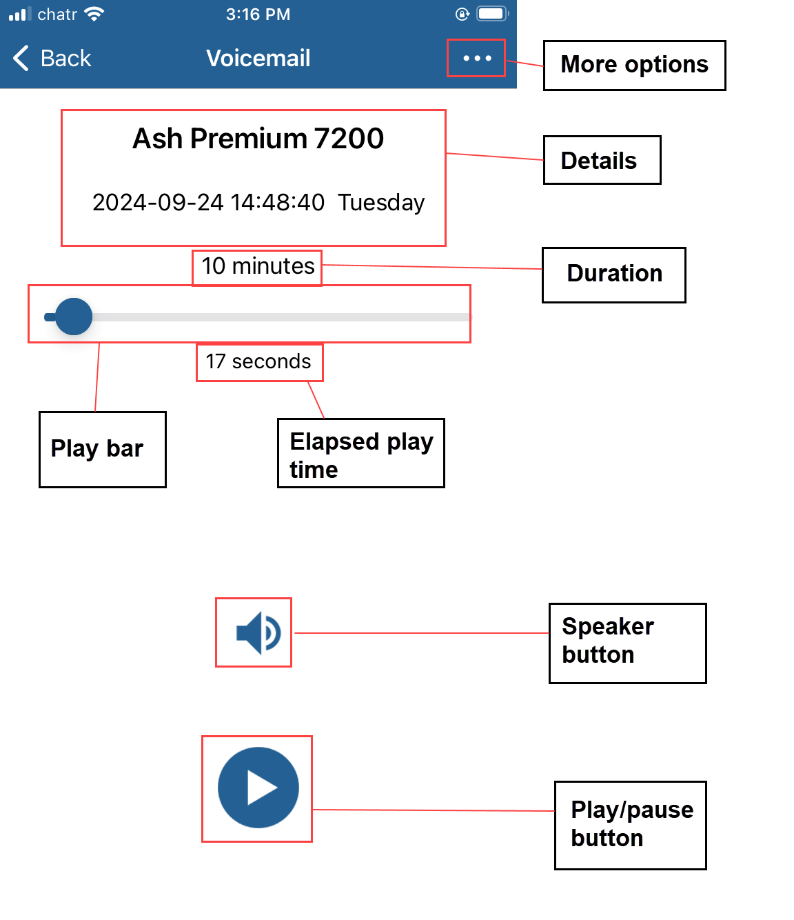Managing voicemail | FortiFone | Fortinet Document Library