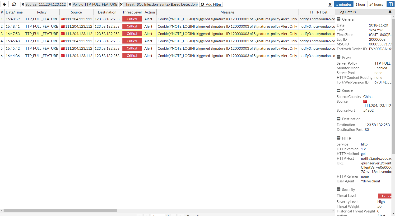 Security | FortiWeb 7.0.9 | Fortinet Document Library