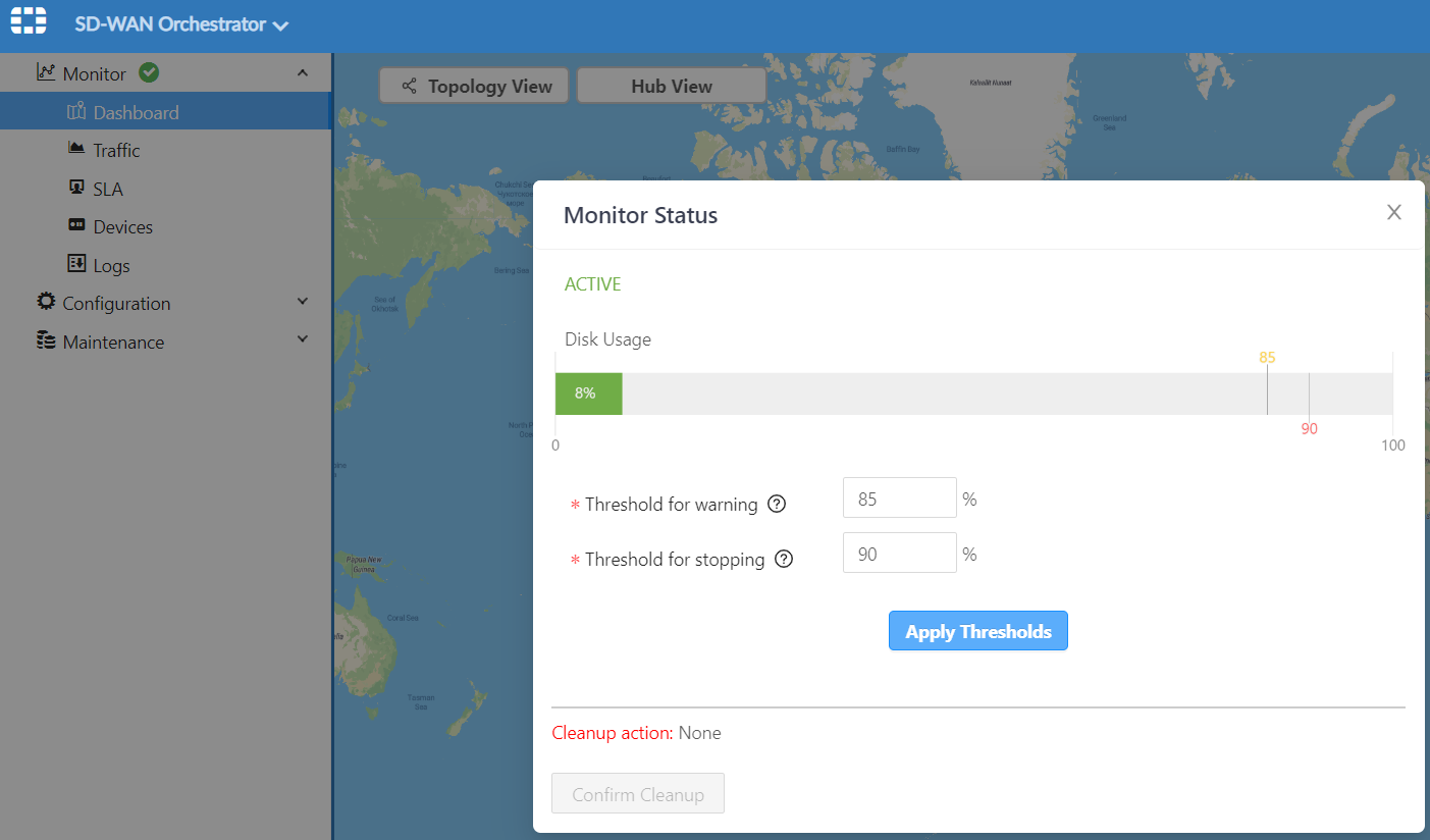 Monitor status | FortiManager 7.0.0