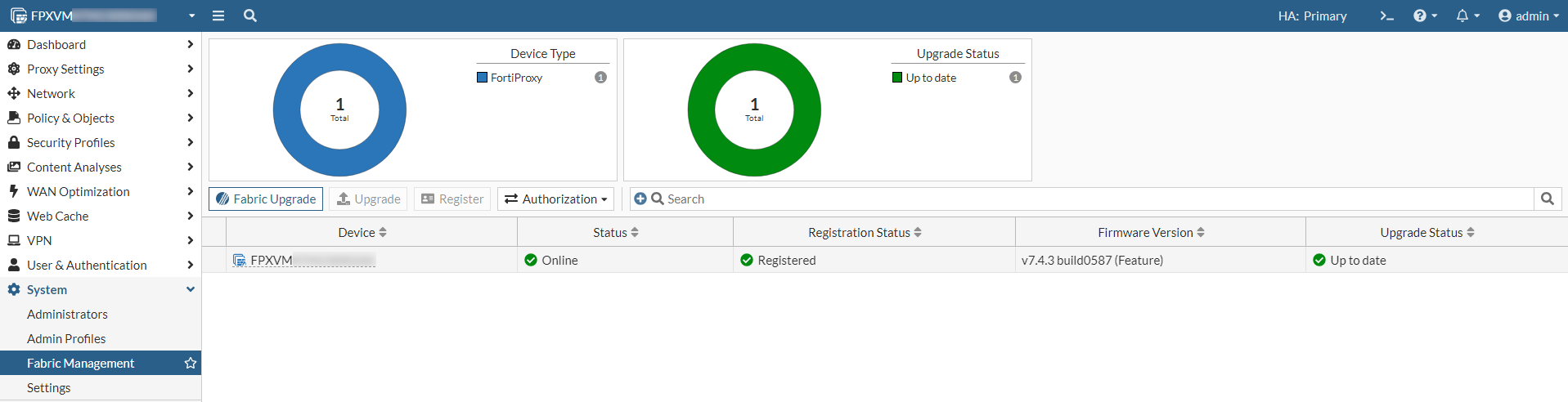 Fabric Management | FortiProxy 7.6.2 | Fortinet Document Library