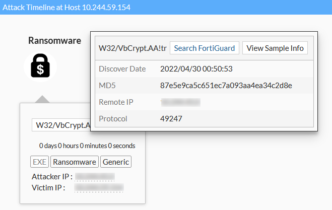 Managing FortiNDR disk usage for Standalone and Sensor mode | FortiNDR ...