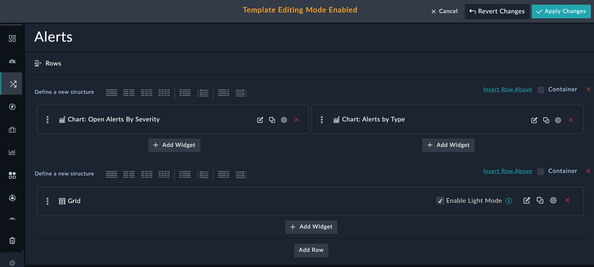 Dashboards, Templates, and Widgets | FortiSOAR 7.6.2 | Fortinet ...