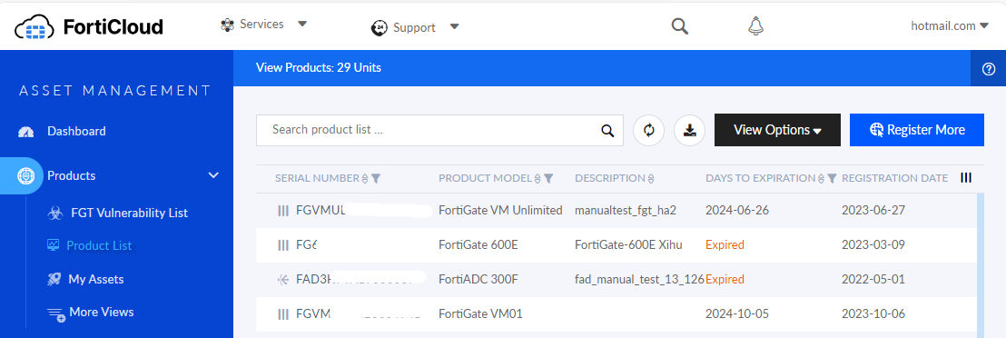 Technical support | FortiToken Cloud 24.2.a | Fortinet Document Library