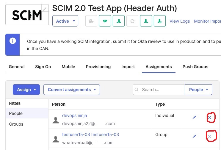 Demo: Configure Okta as SCIM client | FortiToken Cloud 24.2.a | Fortinet Document Library