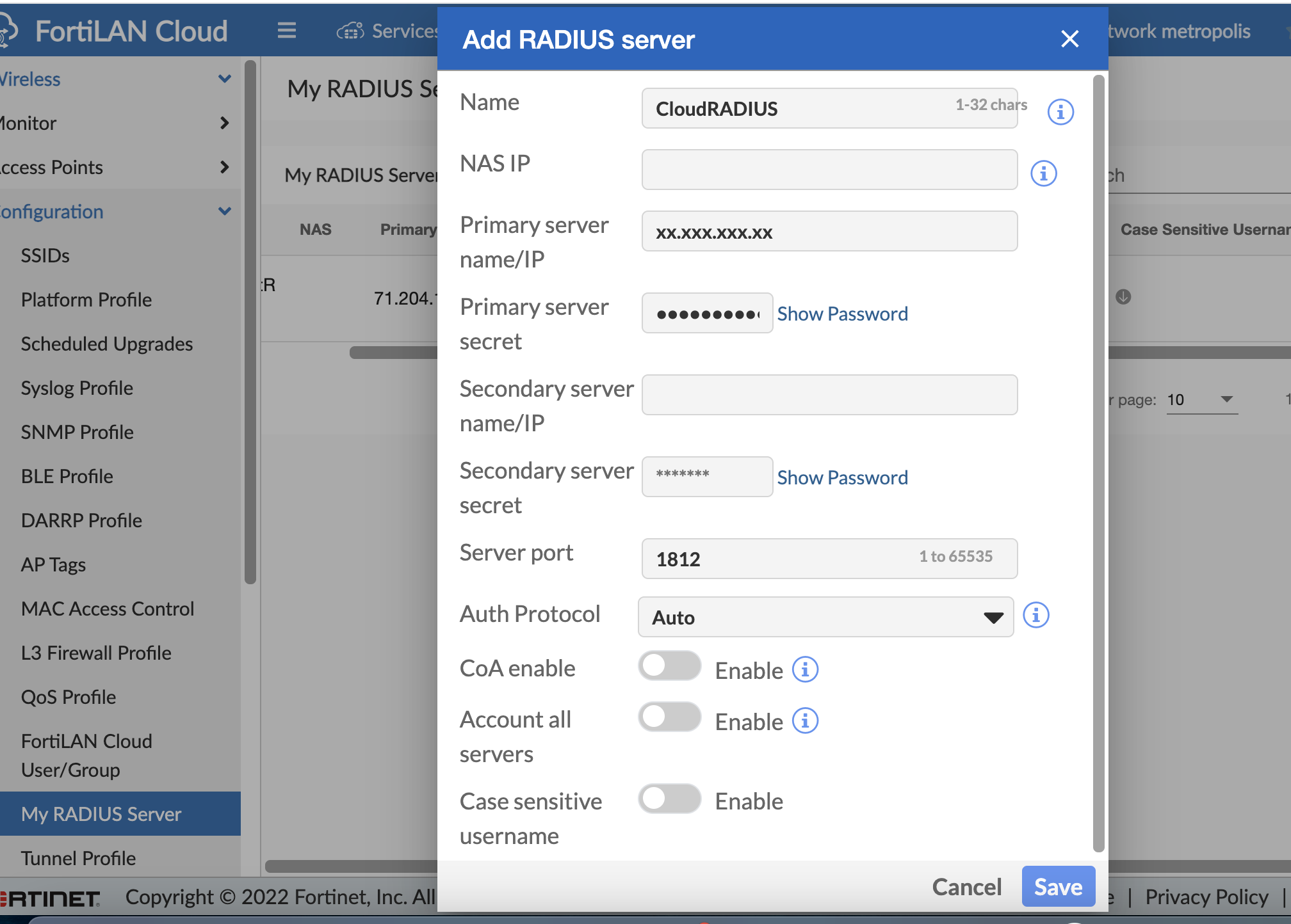 Fully authenticated users using Enterprise class WPA2 or WPA3 ...