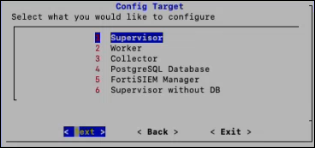 Fresh Installation | FortiSIEM 7.3.2 | Fortinet Document Library