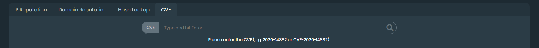 Reviewing a CVE | FortiRecon 24.4.b | Fortinet Document Library