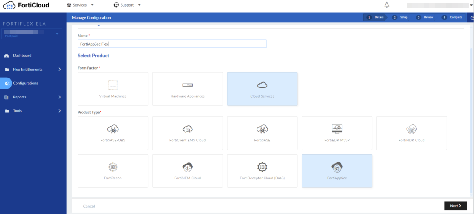 FortiFlex | FortiAppSec Cloud | Fortinet Document Library