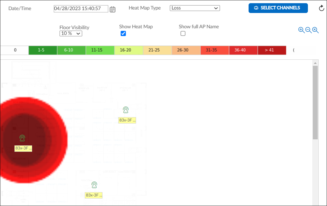 Heat Maps | FortiAIOps 3.0.0 | Fortinet Document Library