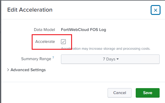 FortiWeb Cloud and Splunk | FortiWeb Cloud 23.4.0 | Fortinet Document Library