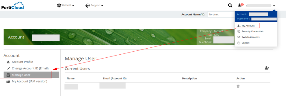 Admin management | FortiWeb Cloud 23.4.0 | Fortinet Document Library