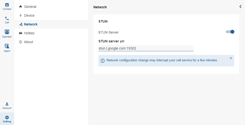 Configuring FortiFone softclient settings | FortiFone 1.0.0
