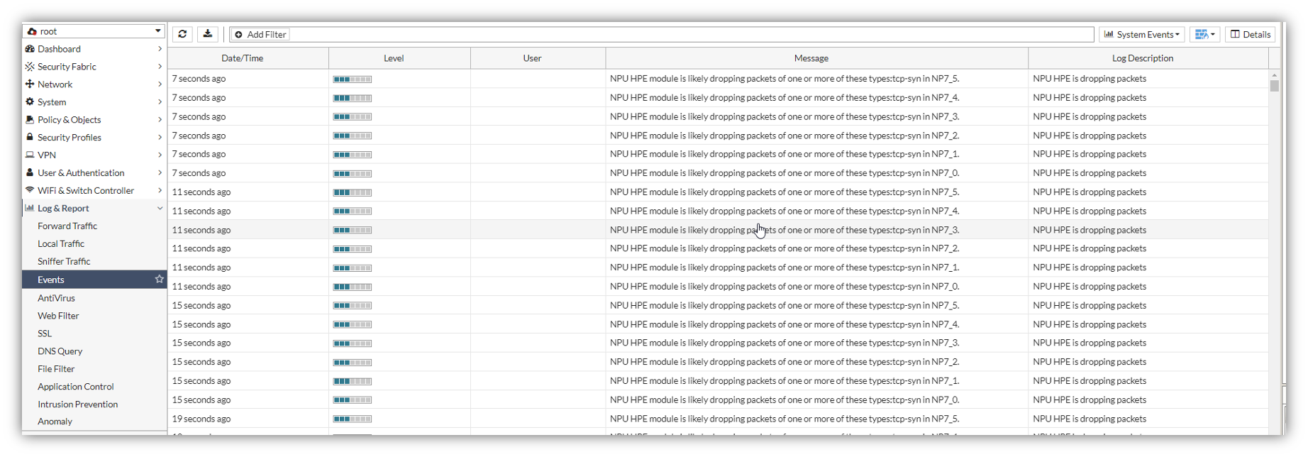 Host Protection Engine (HPE) | FortiGate / FortiOS 7.4.6 | Fortinet ...
