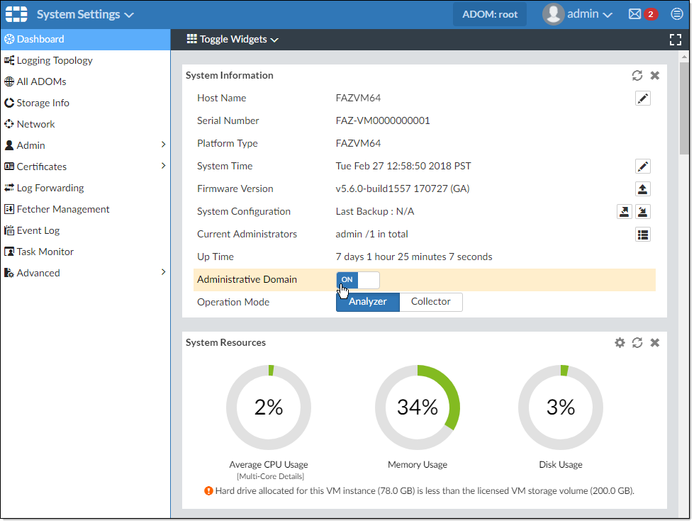 Using FortiAnalyzer to collect DDoS attack logs | FortiDDoS-F 7.0.4 ...