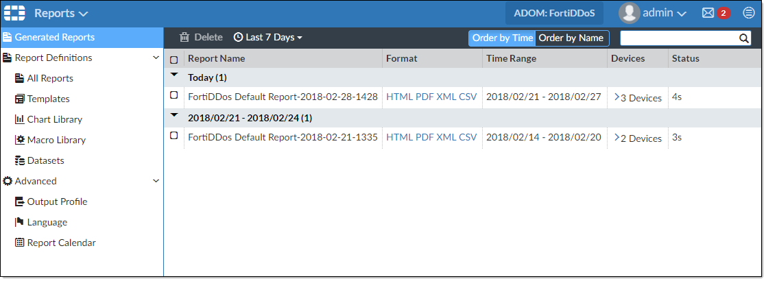 Using FortiAnalyzer to collect DDoS attack logs | FortiDDoS-F 7.0.4 ...