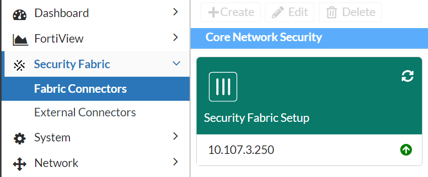 Fabric Connectors | FortiDDoS-F 7.0.4 | Fortinet Document Library