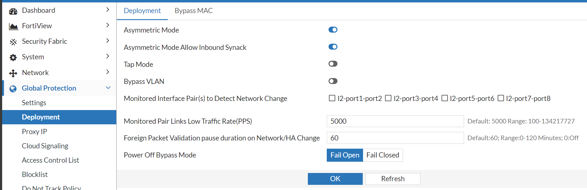 Deployment | FortiDDoS-F 7.0.4 | Fortinet Document Library