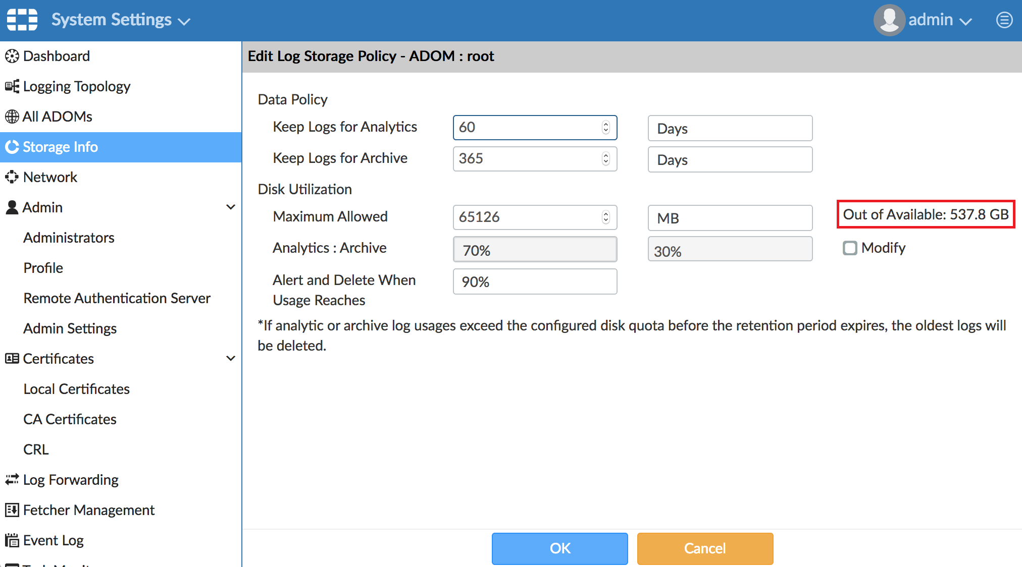 Deploying FortiAnalyzer on AWS (BYOL) | FortiAnalyzer Public Cloud 6.2. ...