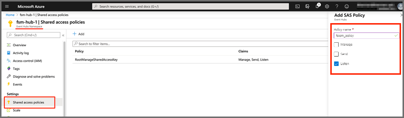 Microsoft Azure Event Hub | FortiSIEM 7.2.0 | Fortinet Document Library