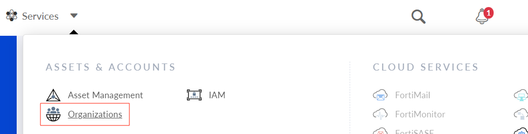 Organization User Management | FortiWeb Cloud 24.3.0 | Fortinet Document Library