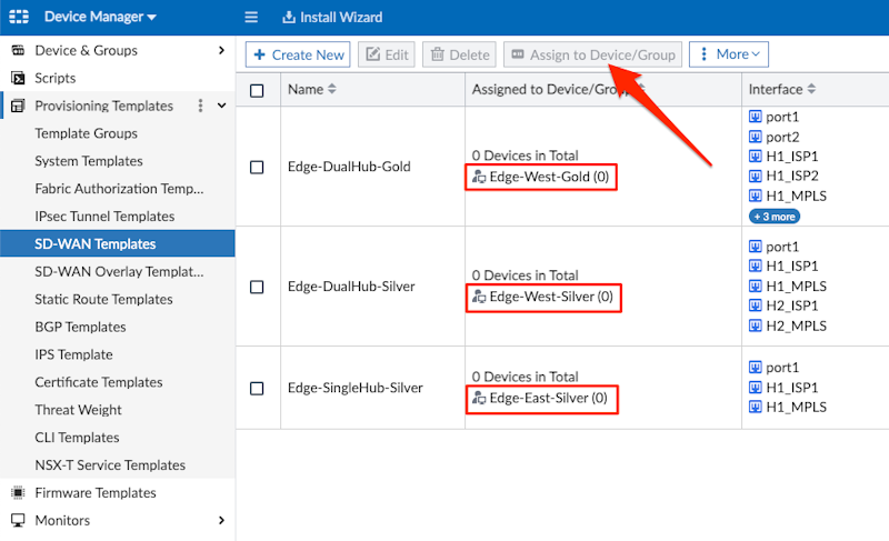 Edge SD-WAN Templates | FortiGate / FortiOS 7.2.0 | Fortinet Document ...