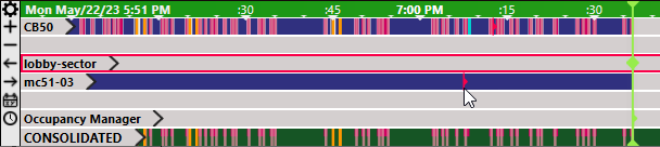Understanding the timeline | FortiCentral 7.0.0