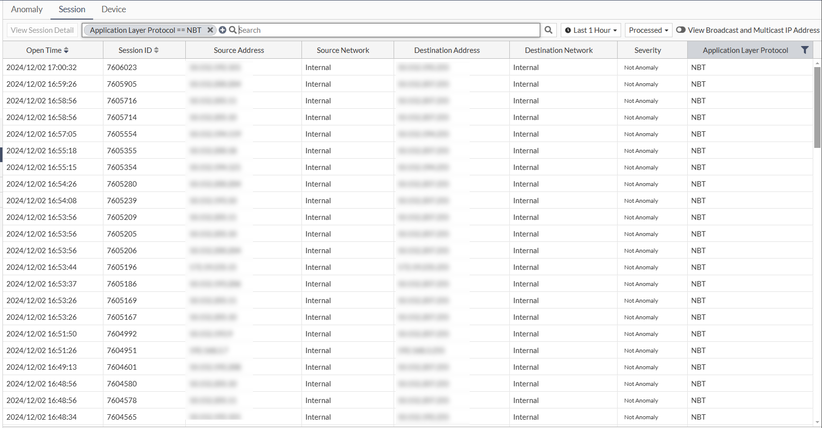 NDR Log | FortiNDR 7.6.0 | Fortinet Document Library
