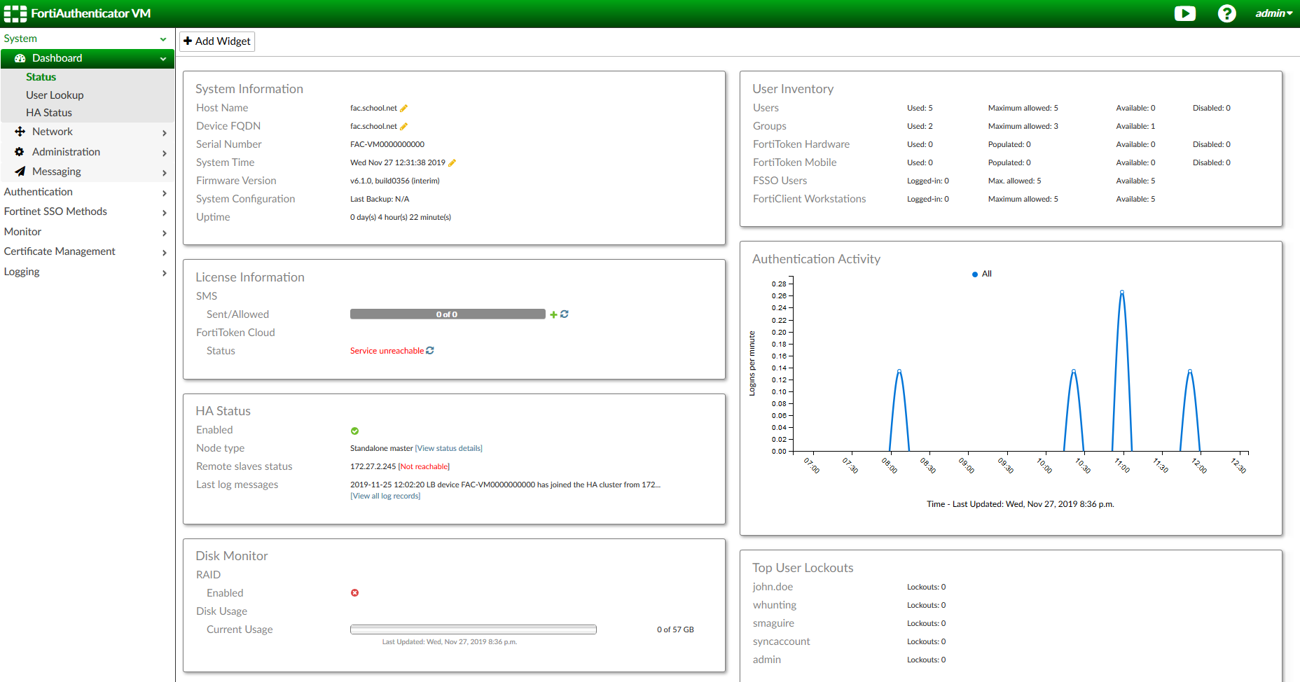 Administration Guide | FortiAuthenticator 6.3.1 | Fortinet ...
