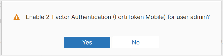 Enabling two-factor authentication for FortiEdge Cloud | FortiEdge Cloud 24.3.0 | Fortinet ...