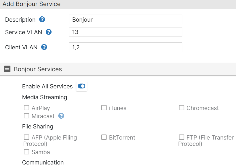 Bonjour Relay | FortiEdge Cloud 24.3.0 | Fortinet Document Library