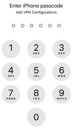 Running FortiClient iOS | FortiClient 6.0.1 | Fortinet Document Library