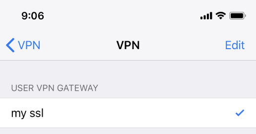 Running FortiClient iOS | FortiClient 6.0.1 | Fortinet Document Library