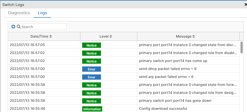 Switching | FortiAIOps 2.0.1 | Fortinet Document Library