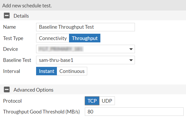 Schedule | FortiAIOps 2.0.1 | Fortinet Document Library