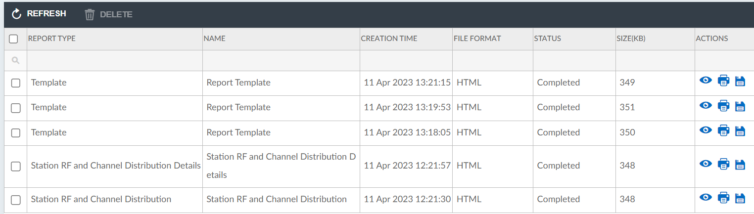 Viewing Reports | FortiAIOps 2.0.1 | Fortinet Document Library